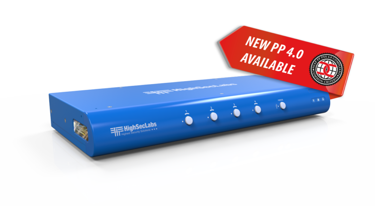 SECURE 4 PORT SINGLE-HEAD KVM SWITCHES – HighSecLabs